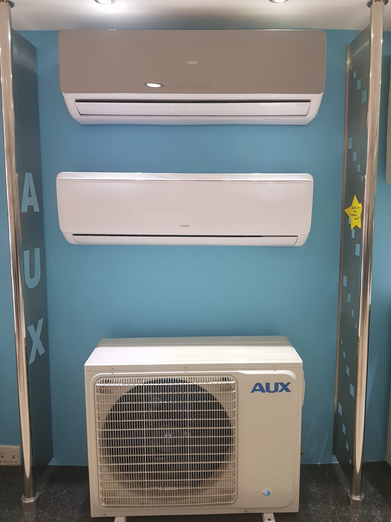 AUX ENERGY 12000BTU MIDWALL SPLIT TYPE AIRCONDITIONERS