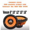 TARGA VM1240D VENOM+ 12″ 35000W DUAL VOICE COIL SUBWOOFER