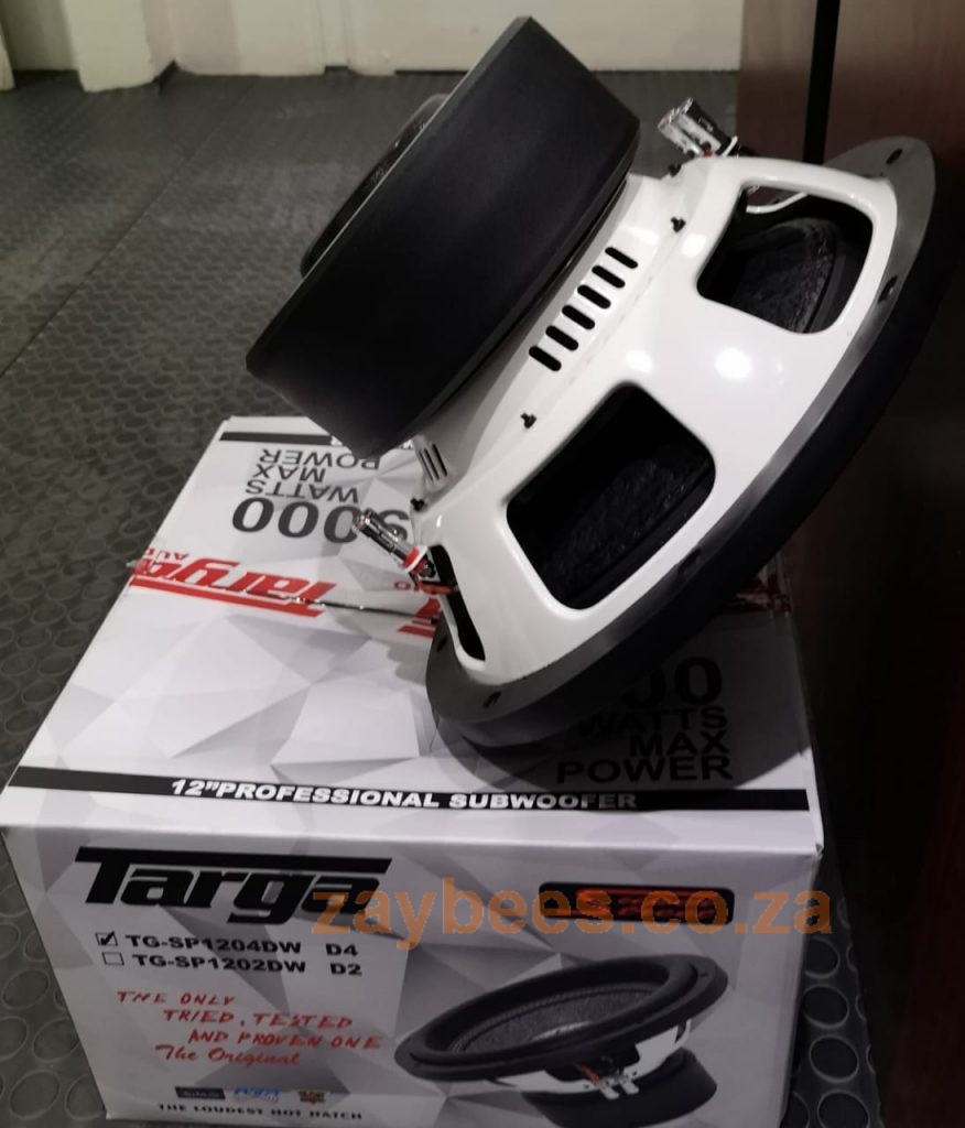TARGA SP-1202DW 12″ 23000W SUPER STREET DVC SUBWOOFER