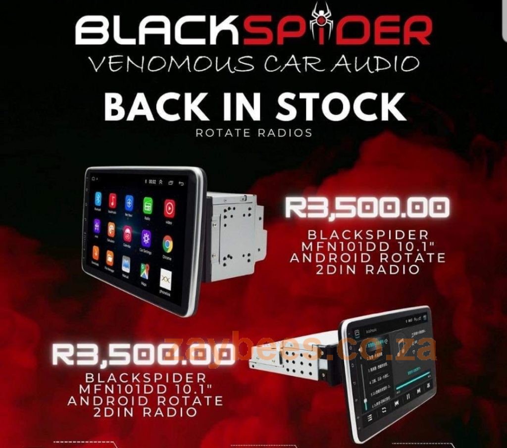 BLACKSPIDER BSM102SD 10.1″ ANDROID 11 APPLE CARPLAY TOUCHSCREEN WITH ...