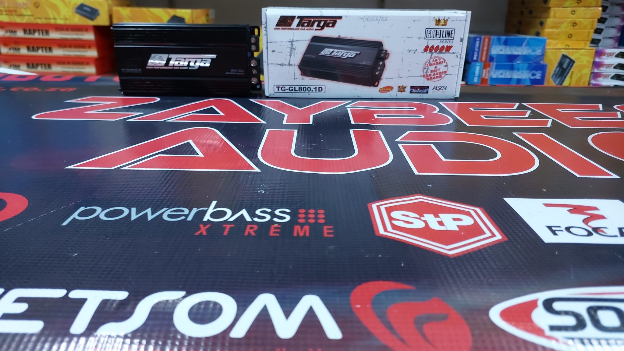 TARGA TG-GL800.1D GOLDLINE SERIES 8000W DIGITAL MONOBLOCK AMPLIFIER