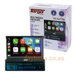 TARGA TID-AUT700 MOTORISED 7″ INDASH ANDROID AUTO & APPLE CARPLAY MEDIA ...