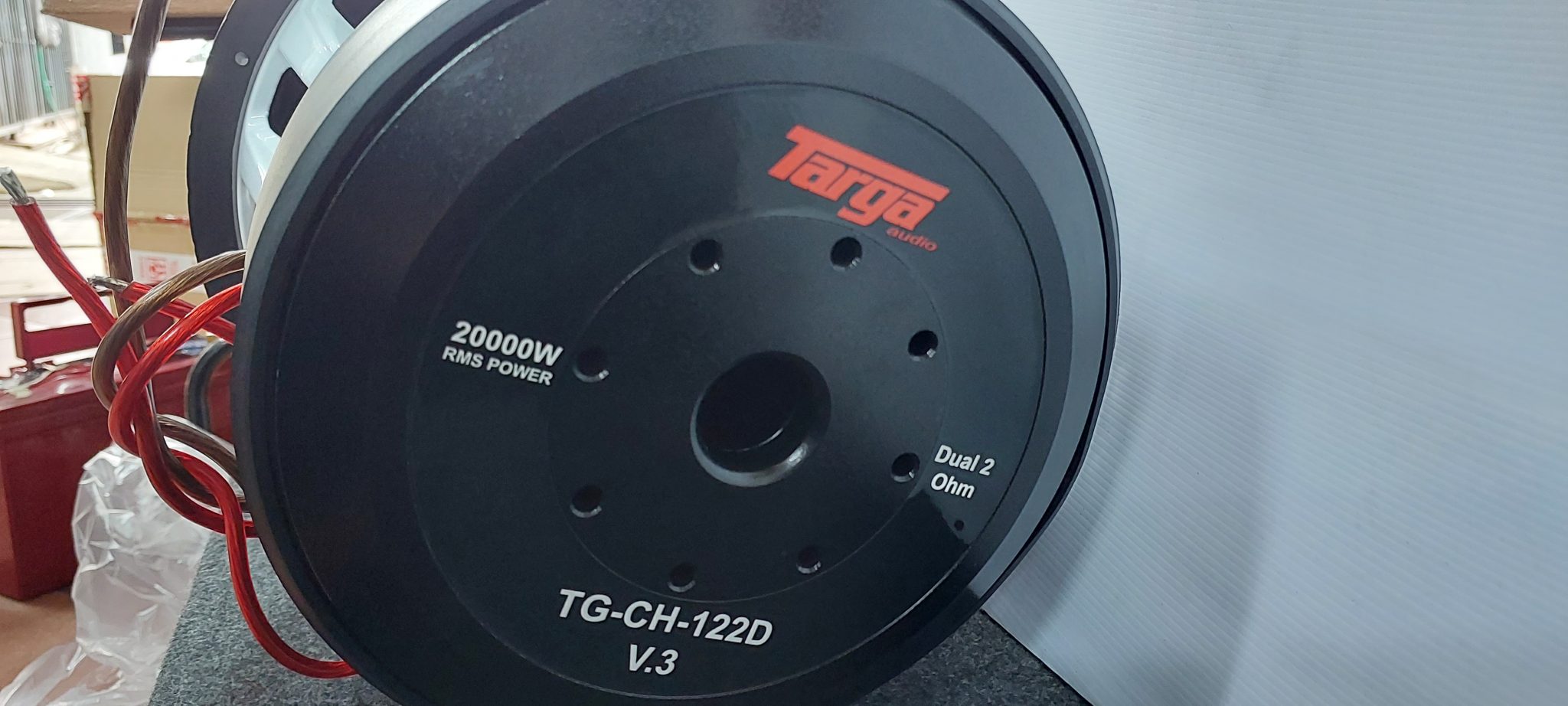 TARGA CH-122D V.3 12″ D2 HOOLIGAN COMPETITION SERIES SUBWOOFER