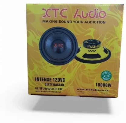 XTC INTENSE 12″ 10000W SLIMLIME DVC SUBWOOFER